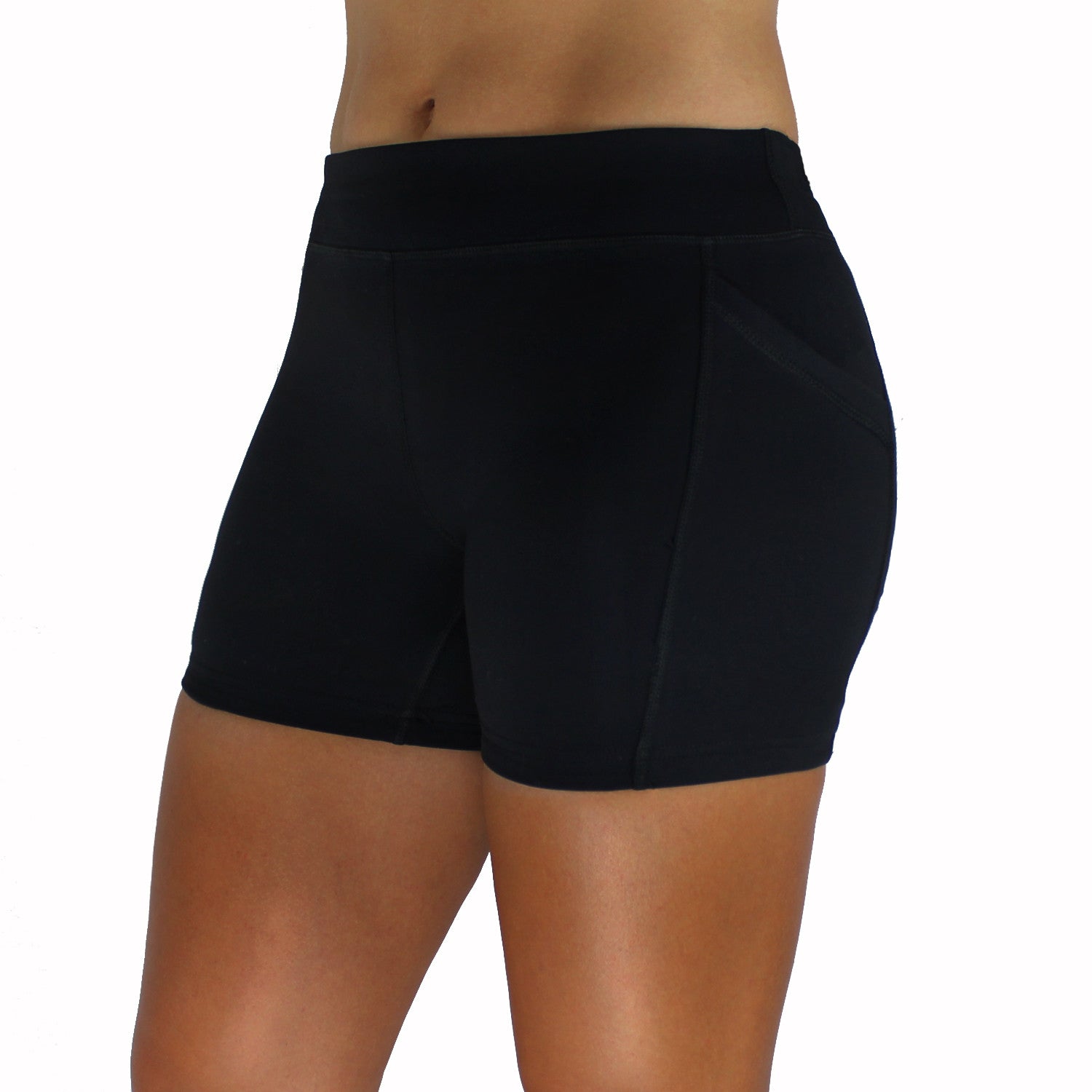 thigh gap compression shorts